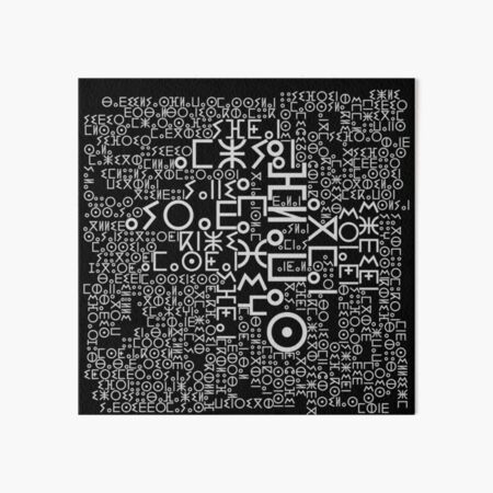 "Imazighen world flag amazigh alphabet Tifinagh" Art Board Print by ...
