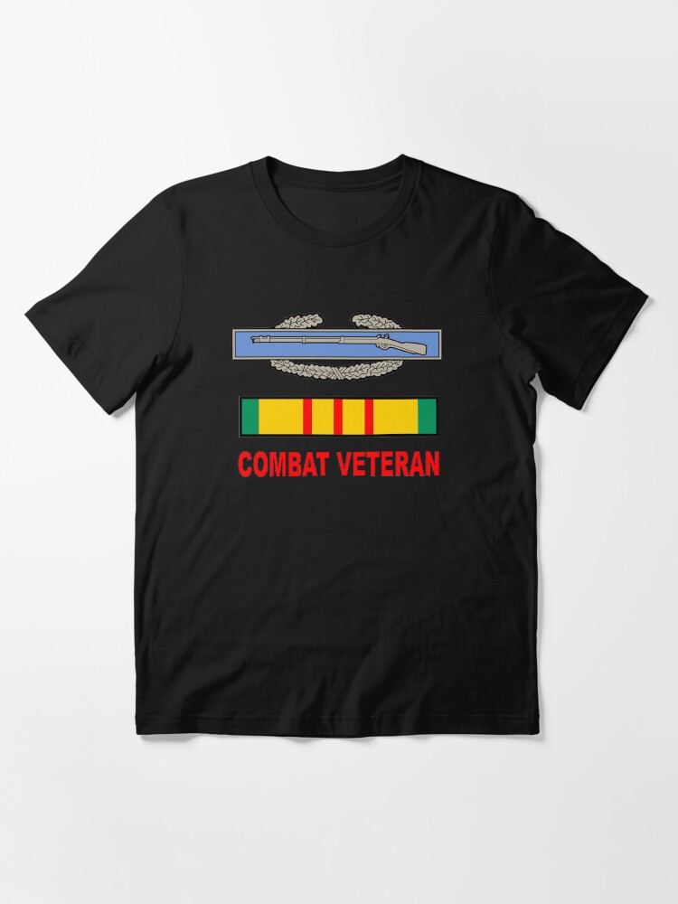 " Combat Infantryman Badge Vietnam Veteran" T-shirt for Sale by ...