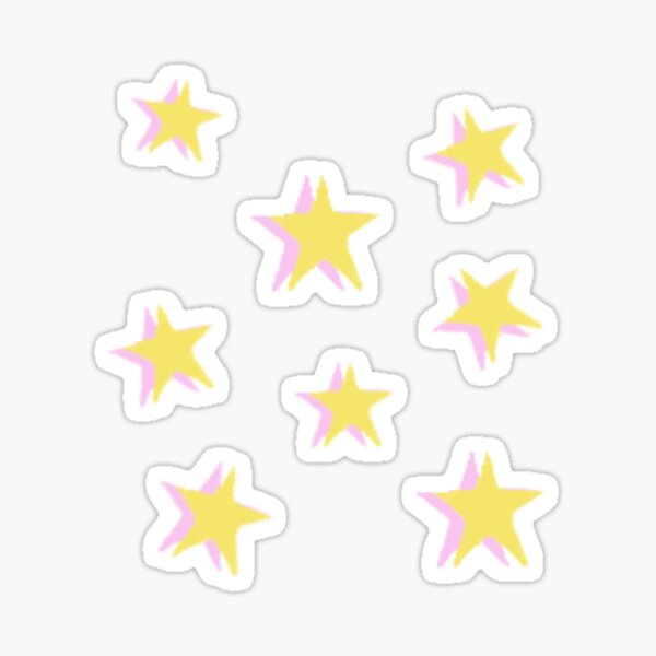 "Star sticker pack" Sticker for Sale by sophie5093 | Redbubble
