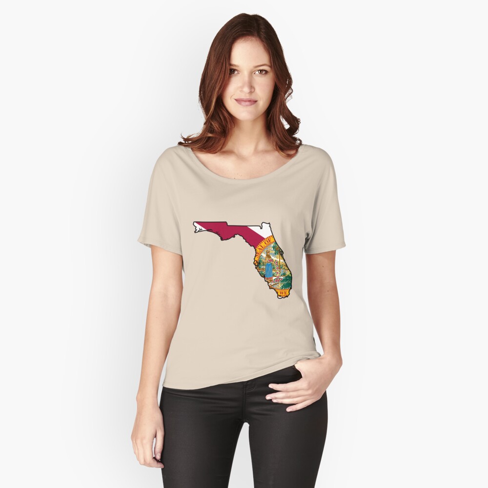 "Florida Flag [Blk] | State Line | SteezeFSC" Sticker for Sale by ...