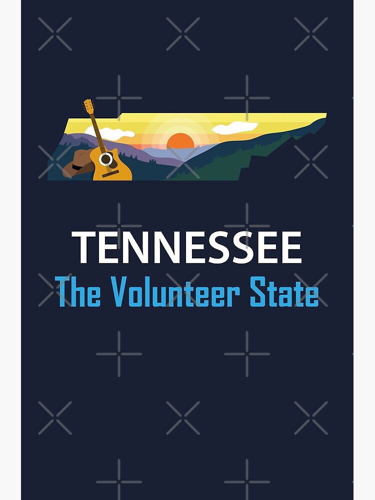 "Tennessee - The Volunteer State - Bumper Sticker" Poster by d1mology ...