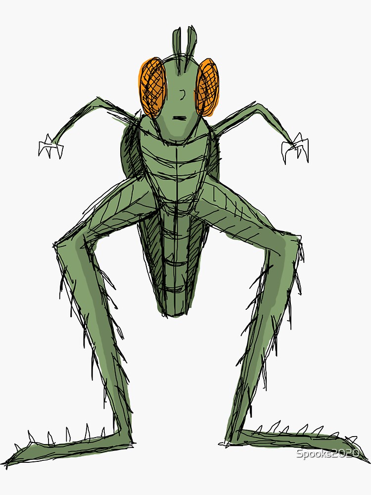 "Gerald, The Grasshopper That Makes People Uncomfortable " Sticker by ...