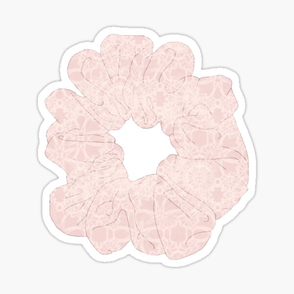 "Lace Scrunchie" Sticker for Sale by taylorcherry4 | Redbubble