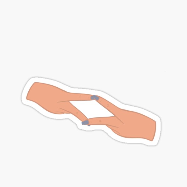"ADPi Hands" Sticker for Sale by pomphreyn | Redbubble