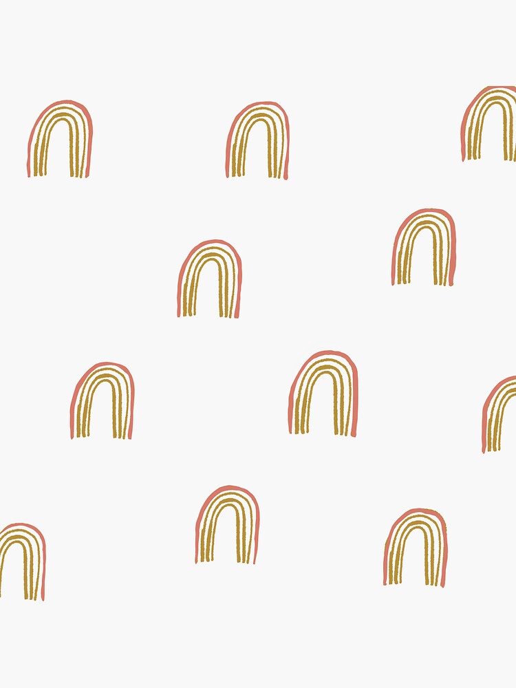 "Rainbow Bunch" Sticker by Bhousecreations | Redbubble