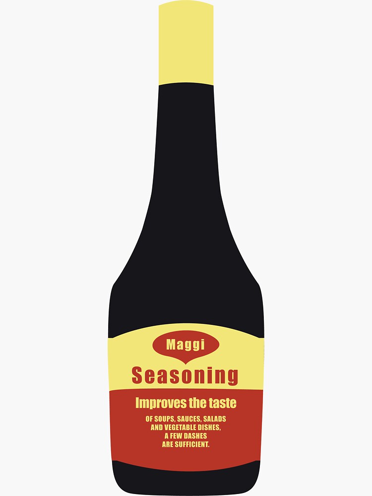 "maggi" Sticker for Sale by AnnaGalloway | Redbubble