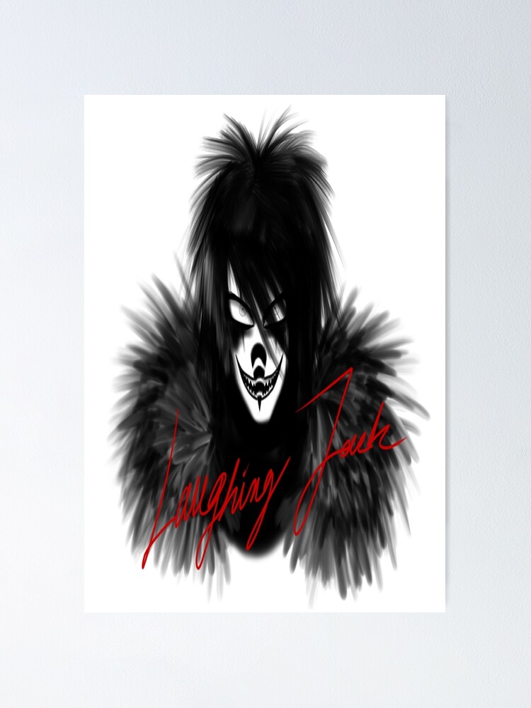 "laughing jack" Poster for Sale by Totalnoobmlg | Redbubble