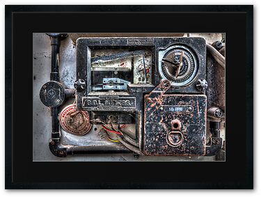 "Old Coin Electric Meter" by © Steve H Clark | Redbubble