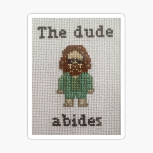 The Dude Stickers | Redbubble