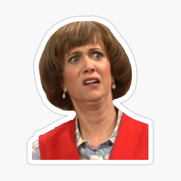 "Target Lady snl" Sticker for Sale by carolinanolan | Redbubble