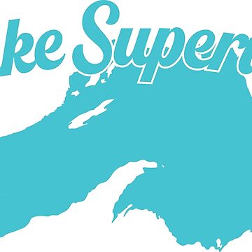 "Lake Superior" Sticker for Sale by ilakethat | Redbubble