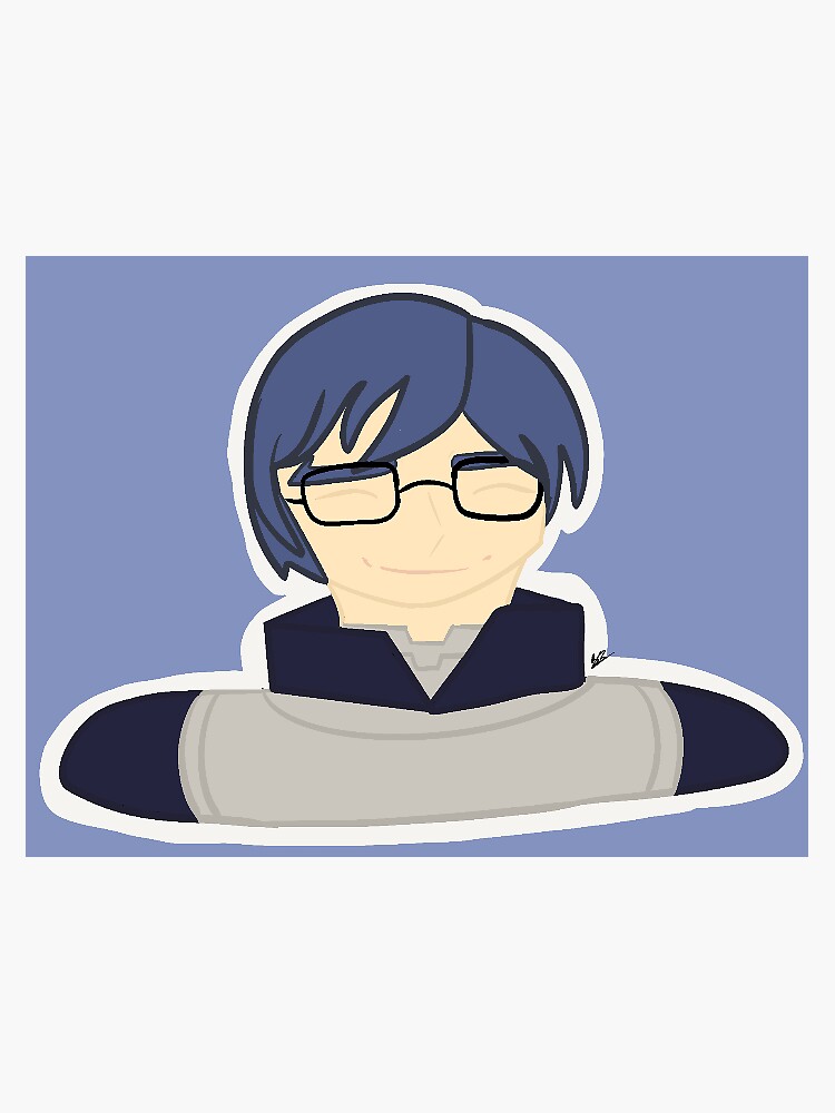 "Iida from my hero academia " Sticker by BellaDoesArt02 | Redbubble