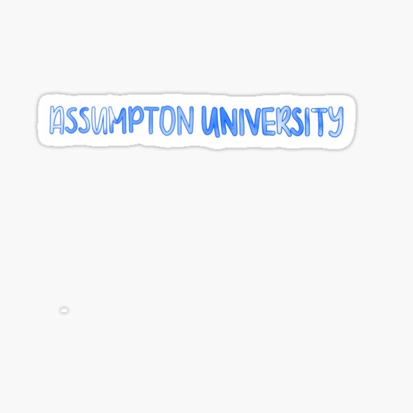 "Assumption University" Sticker for Sale by kaucello7 | Redbubble