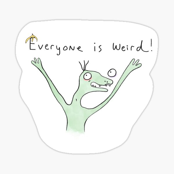 "Everyone is Weird! Rumple Buttercup" Sticker for Sale by rachcorinne ...