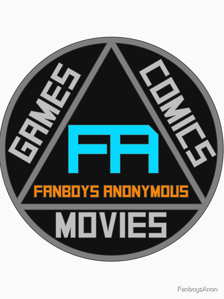 "Fanboys Anonymous Logo" T-shirt by FanboysAnon | Redbubble