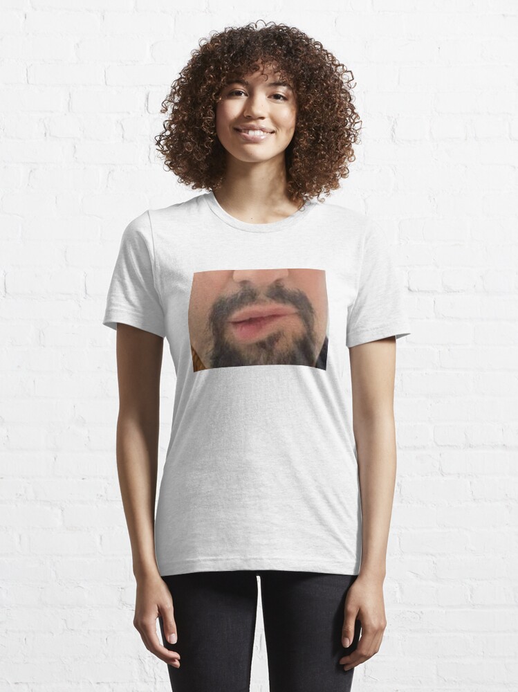 "lin manuel miranda lip bite mask (im so sorry)" T-shirt for Sale by ...