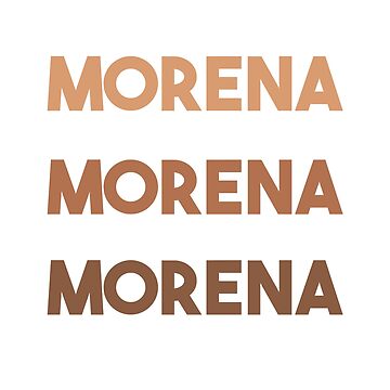 "Morena" Sticker for Sale by KeekStudio | Redbubble