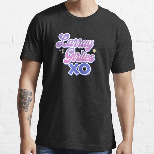 "Larray Girlies xo" T-shirt for Sale by MisterPlop | Redbubble | larray ...