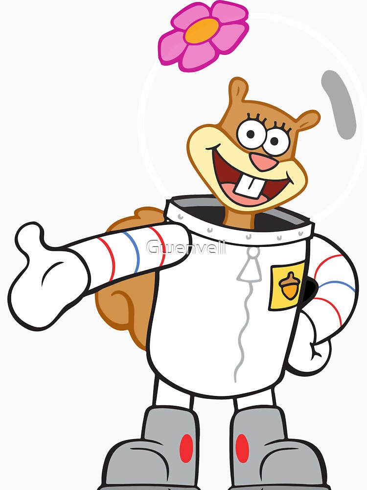"sandy from spongebob" T-shirt for Sale by Gwenvell | Redbubble | sandy ...