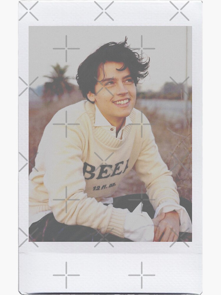 "cole sprouse polaroid" Sticker for Sale by eliserojales | Redbubble