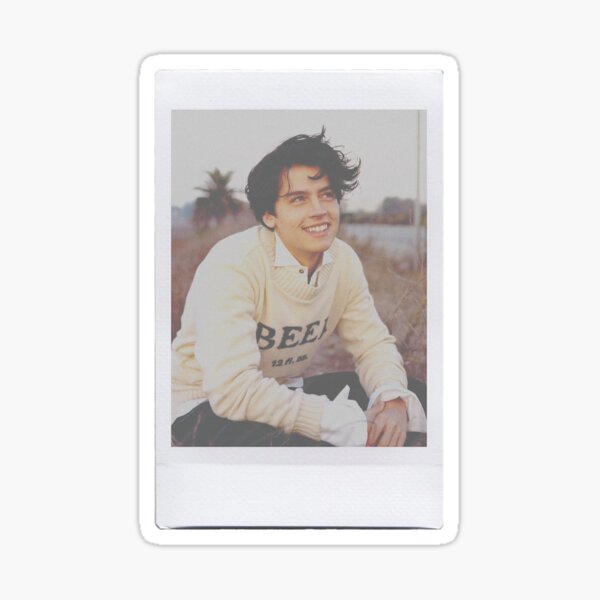 "cole sprouse polaroid" Sticker for Sale by eliserojales | Redbubble
