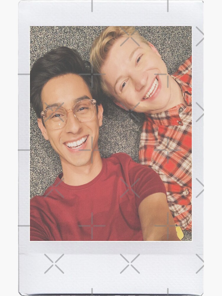 " carlos and seb hsmtmts" Sticker for Sale by eliserojales | Redbubble
