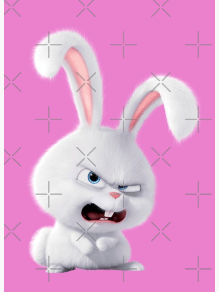 "Angry Snowball" Art Board Print for Sale by cherrysarts | Redbubble