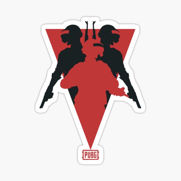 "PUBG Minimalist One" Sticker for Sale by ijunk | Redbubble