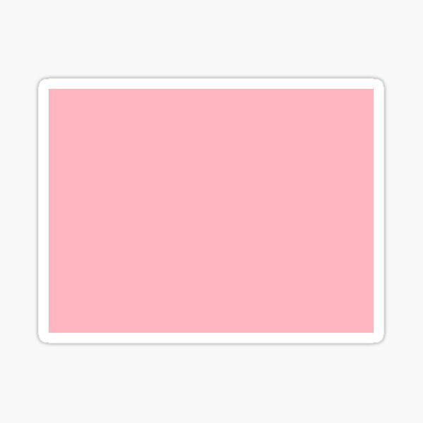 "Light Pink Color" Sticker for Sale by SuperAceDesigns | Redbubble