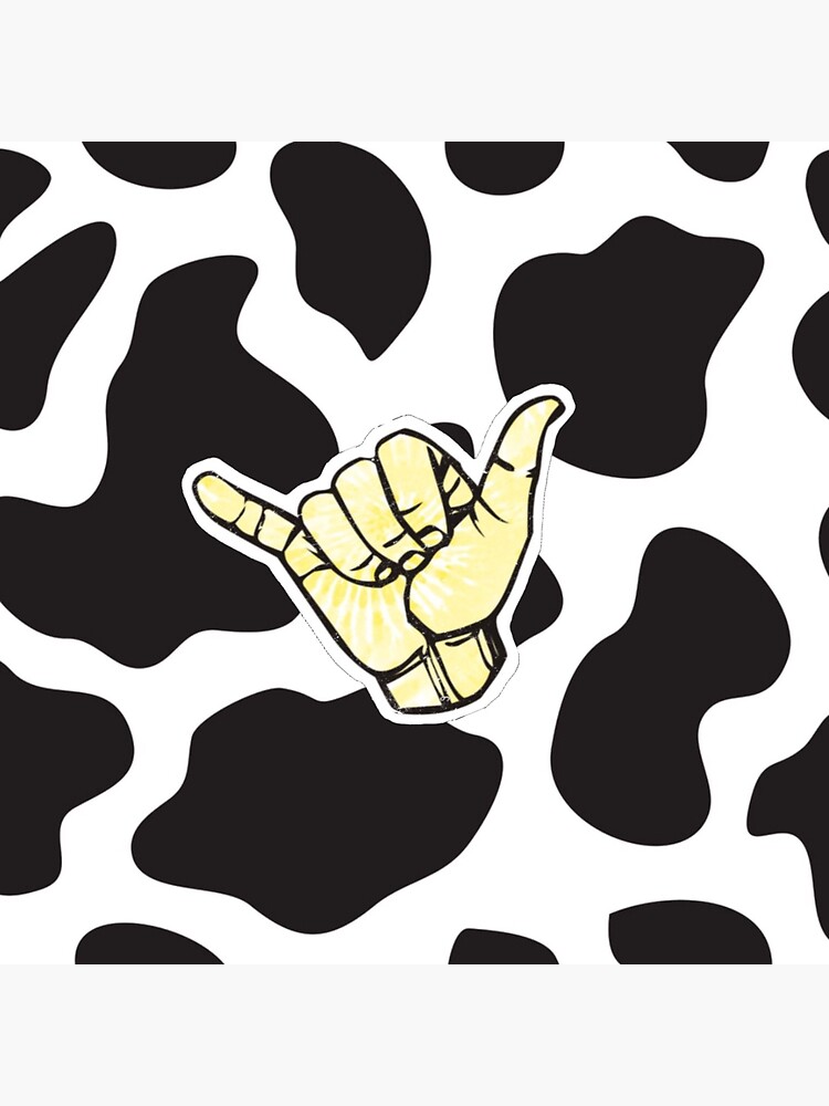 "cow print" Sticker by Katiexxjackson | Redbubble