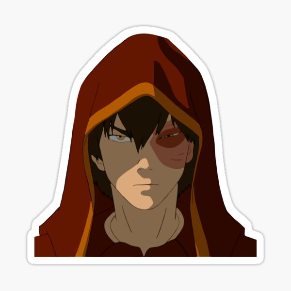 "Zuko in Hood Avatar" Sticker for Sale by blueeyes374 | Redbubble
