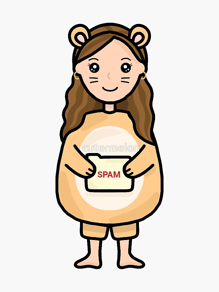 "The Office Pam 'Spamster'" Sticker by cutermelon | Redbubble