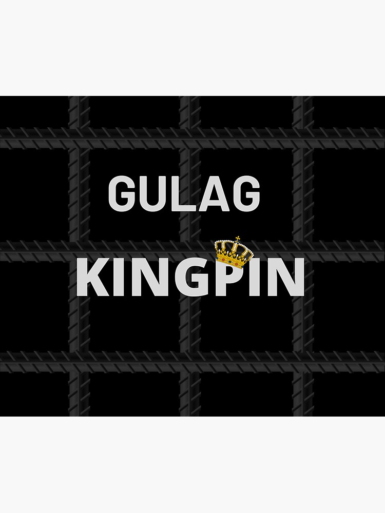 "Gulag Kingpin" Sticker by J-Store | Redbubble