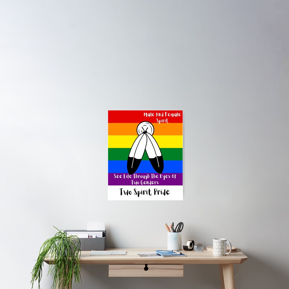"Two Spirit Pride Flag Meaning" Poster for Sale by ZayZayDesigns ...