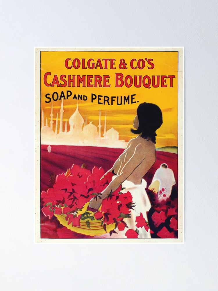 "Vintage poster - Colgate soap and perfume - advert poster" Poster for ...