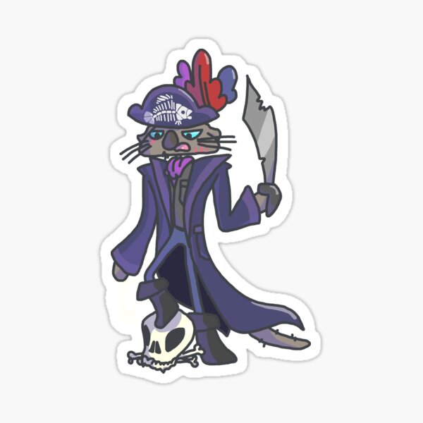 "Captain Rizzo" Sticker for Sale by pokegirl93 | Redbubble