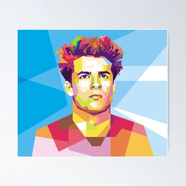 "Riqui Puig in Pop Art Portrait Style" Poster for Sale by Limada Iqbal ...