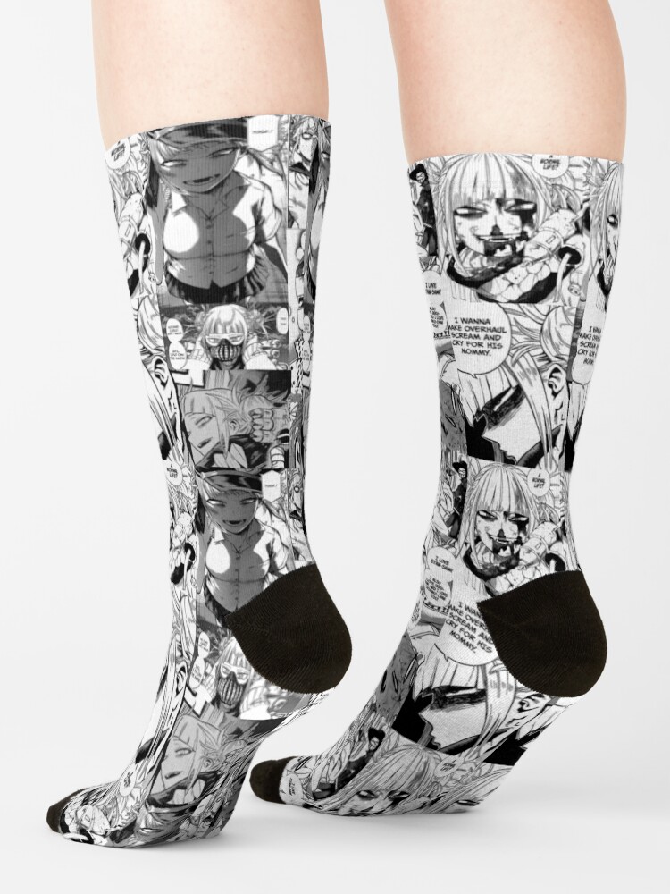 "Himiko Toga Manga Panel" Socks for Sale by KseniaR | Redbubble