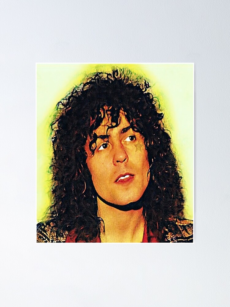 "Marc Bolan" Poster von TinaWeatherby | Redbubble