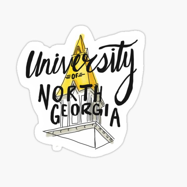 "University of North Georgia" Sticker for Sale by abbyosburn01 | Redbubble