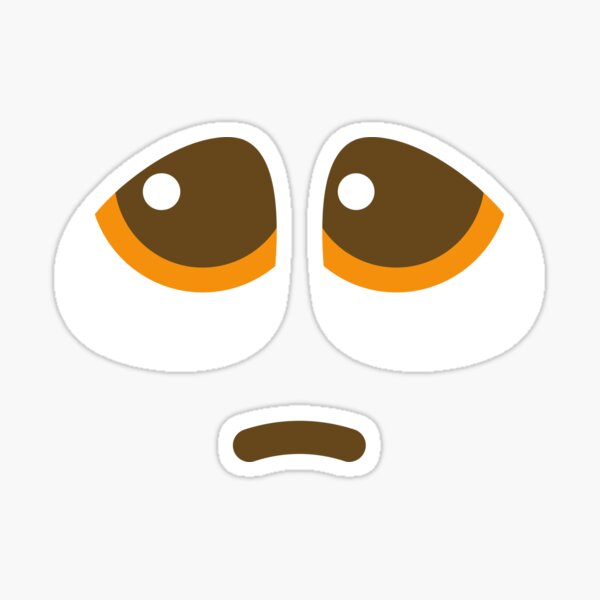 Begging Emoji Stickers | Redbubble