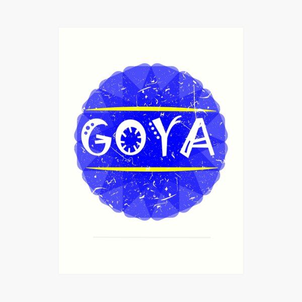 "Goya logo famous Goya beans " Art Print for Sale by aishahelal | Redbubble