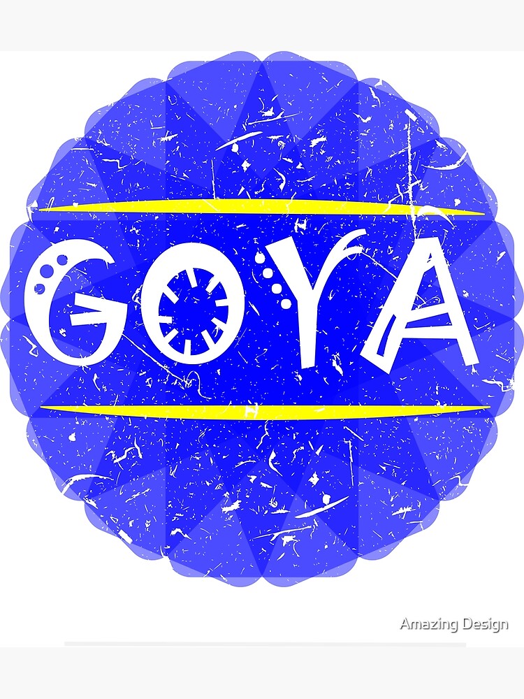 "Goya logo famous Goya beans " Art Print by aishahelal | Redbubble