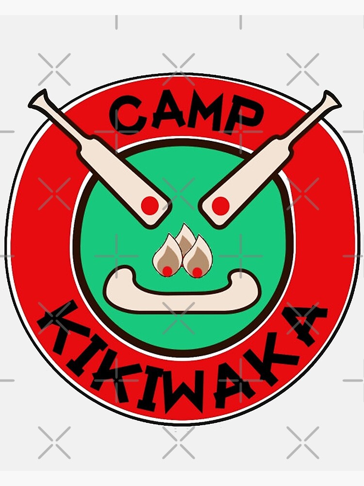 "Camp Kikiwaka Logo " Poster for Sale by Al-nafiz | Redbubble