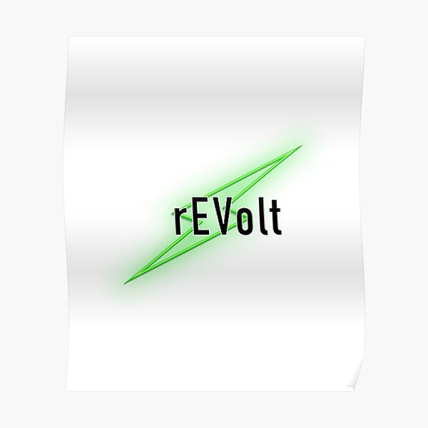"Revolt Electric Vehicle" Poster by ForgeGraphics | Redbubble