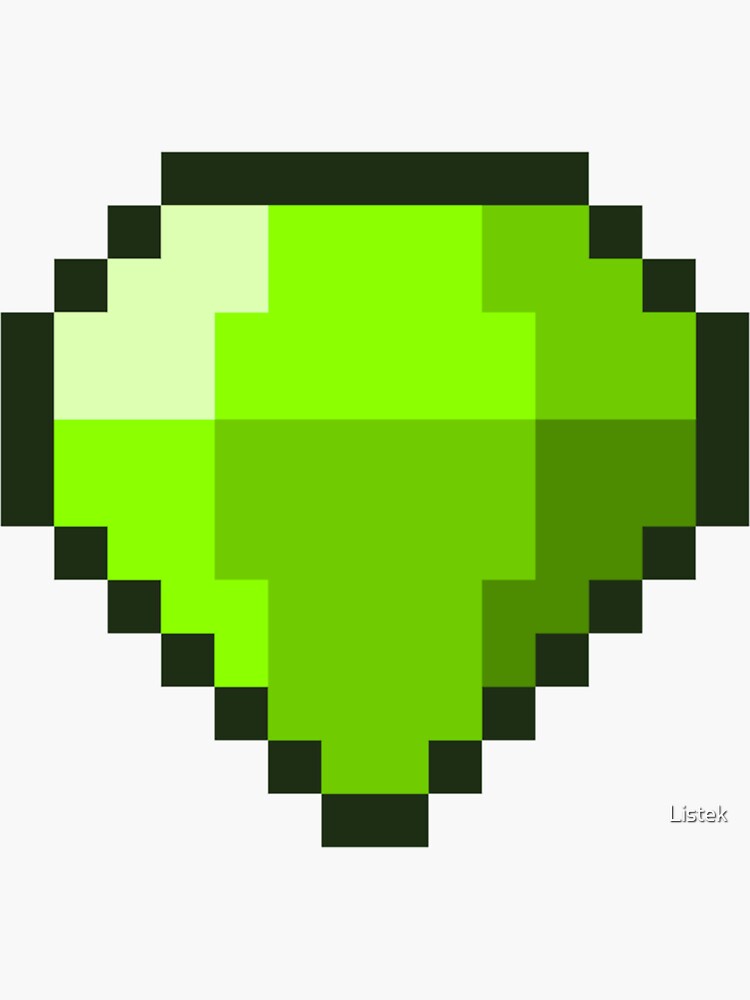 "Pixel Art Diamonds, Rainbow colors" Sticker for Sale by Listek | Redbubble