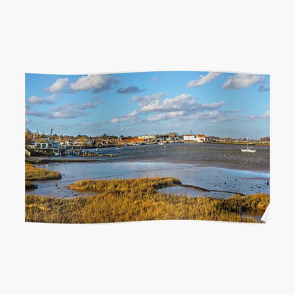 "The River Deben Approaching Woodbridge" Poster for Sale by IanWL ...