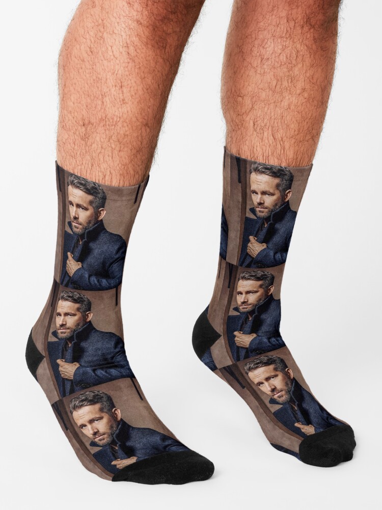 "ryan reynolds" Socks for Sale by semisals | Redbubble