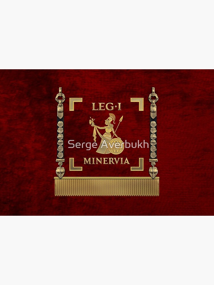 "Standard of the Minerva's First Legion - Vexillum of Legio I Minervia ...