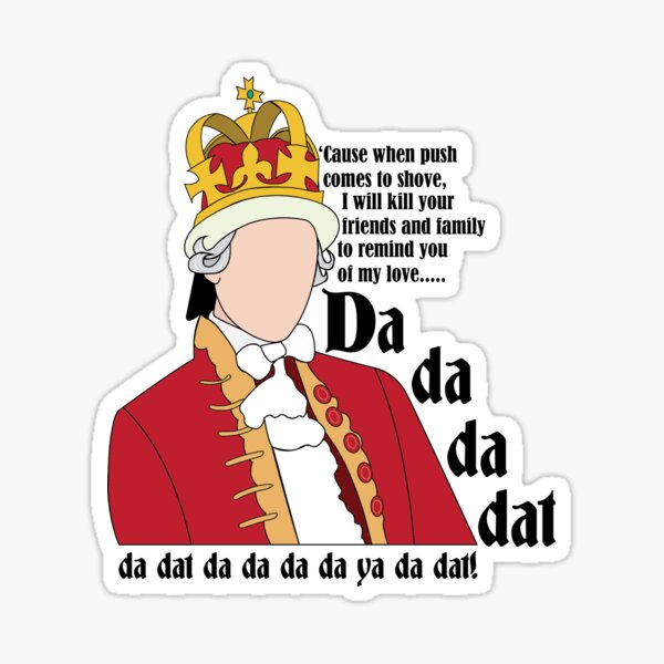 King George Stickers | Redbubble